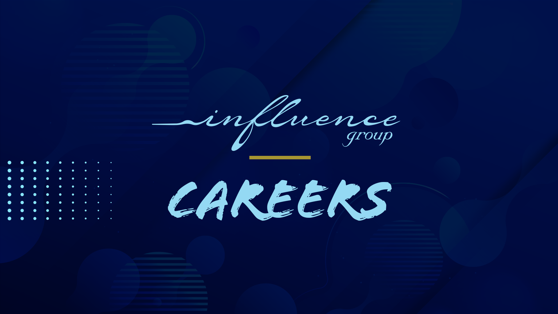 Careers | influence group